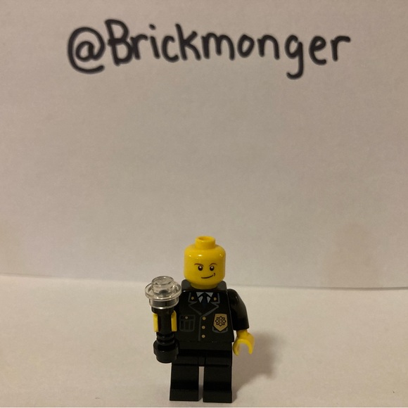 Lego | Toys | Lego City Police Officer Minifigure With Flashlighttorch ...
